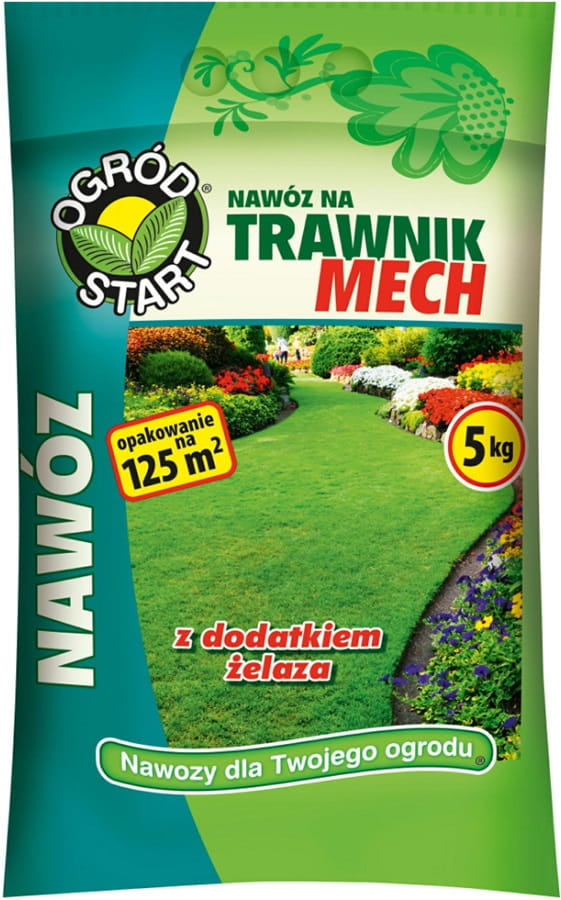 Nawóz Na Trawnik Mech Z żelazem 5 Kg Ogród Start Eliminuje Mech W 7 Dni Internetowy Sklep